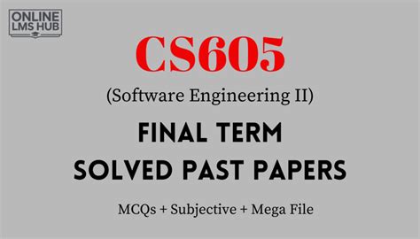 CS Final Term Past Papers CS Finalterm Preparation