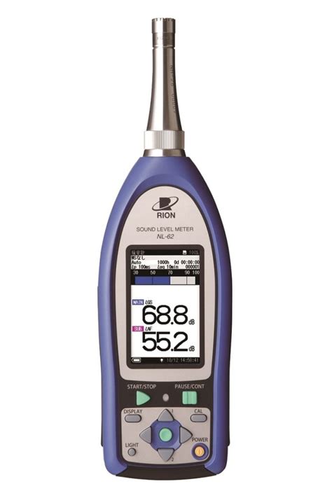 Nl 52a Nl 42a Sound Level Meter Class 1 Class 2 Rion