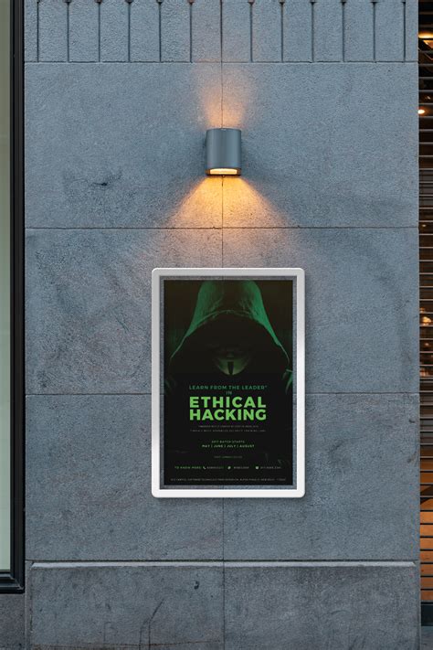 Poster Design Ethical Hacking Class Behance