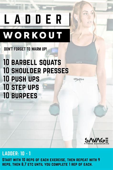 Intense Ladder Workout For A Sweaty Session