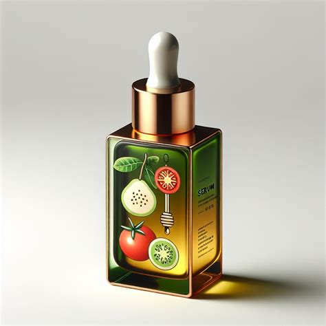 Luxury Guava Leaf Tomato Honey Serum AI Art Generator Easy Peasy AI