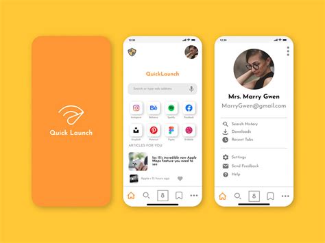 Browser App Ui Design By Imran On Dribbble
