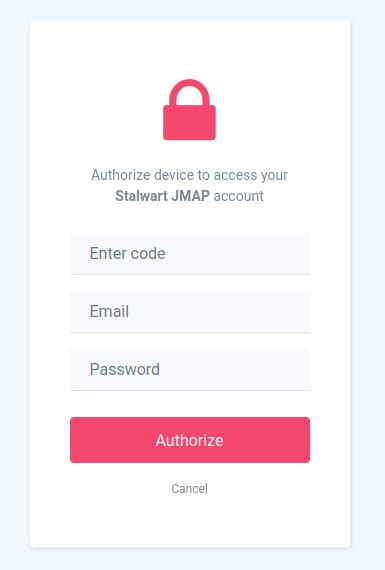 Where To Get Login Code Stalwartlabs Jmap Server Discussion