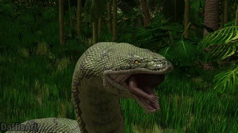 Giant Snake Voredaffisart