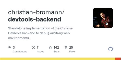 Github Christian Bromanndevtools Backend Standalone Implementation
