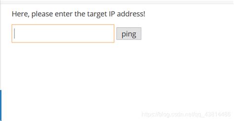 初学rce（远程命令代码执行漏洞）rce Ping Csdn博客