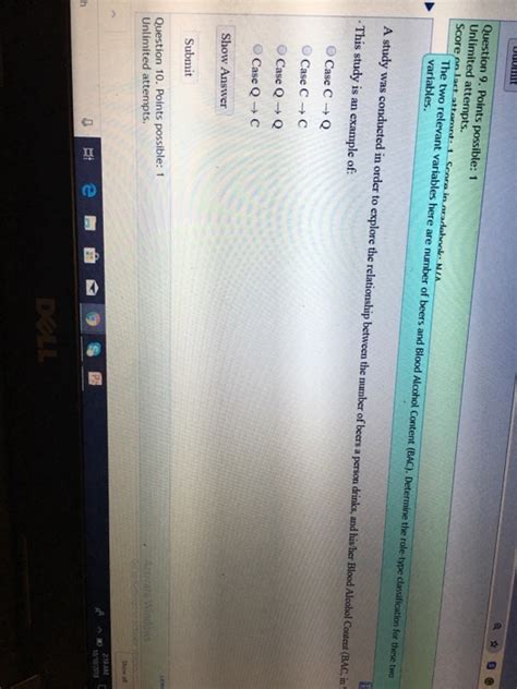 Solved A Se Question 9 Points Possible 1 Unlimited