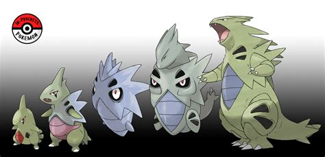 246 248 Larvitar Line By Inprogresspokemon On Deviantart