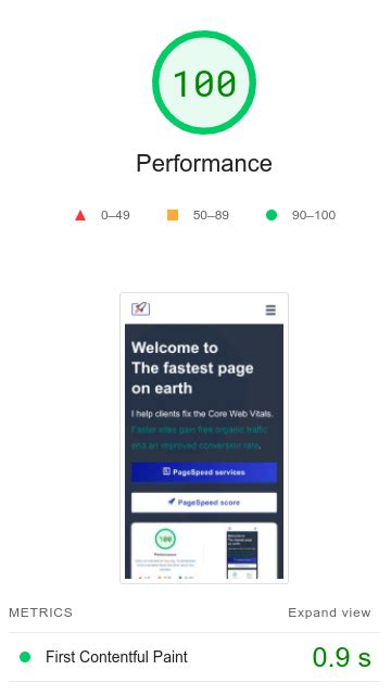 Core Web Vitals And Pagespeed Consultancy