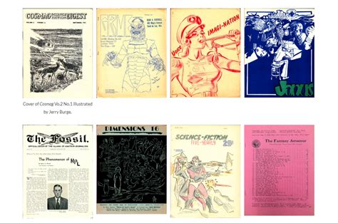 Sci Fi Fanzines Sci Fi And Fantasy Fanzines At Umbc All Guides At