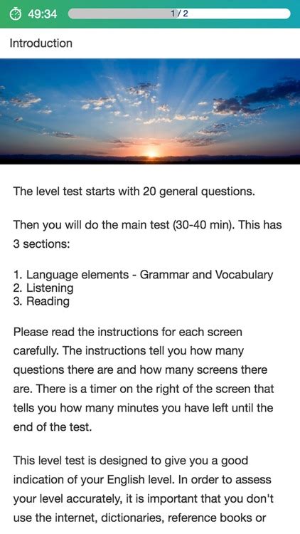 Dynamic Placement Test By Clarity Language Consultants Ltd