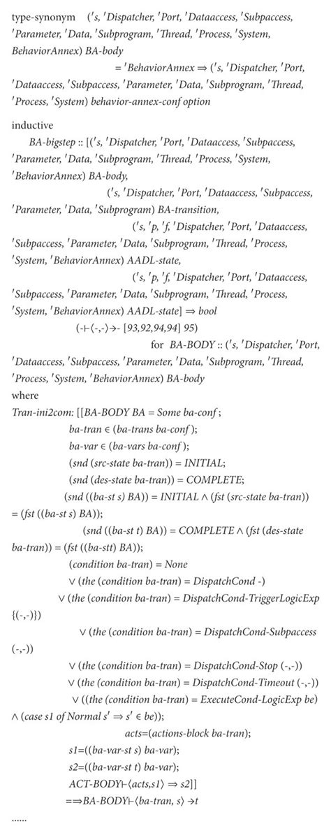 Big Step Semantics Of Transition In Isabellehol Download Scientific