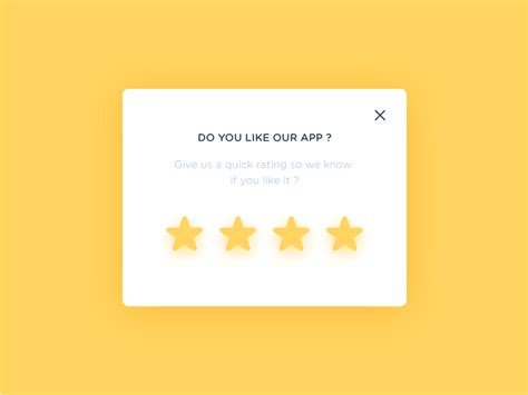 App Rating Popup At Amelie Reed Blog