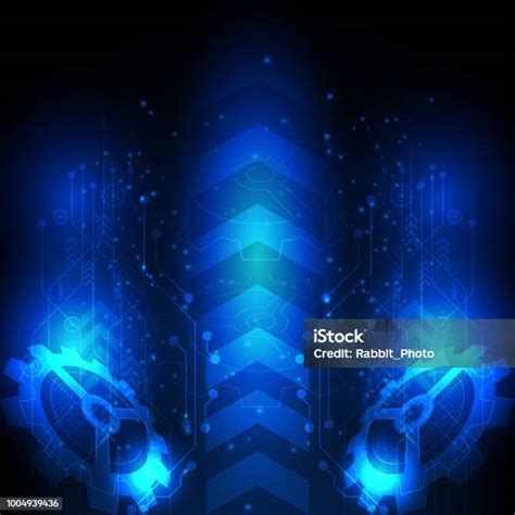 추상적인 기술 배경 하이테크 통신 개념 혁신 배경 벡터 일러스트 레이 션 0명에 대한 스톡 벡터 아트 및 기타 이미지 0명 가상현실 개념 Istock