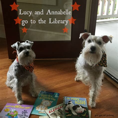 Lucy And Annabelle Go To The Library Grace Grits And Gardening
