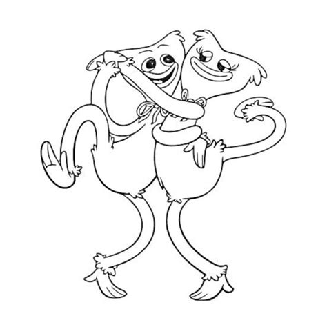 Kolorowanki Poppy Playtime Do Druku Darmowe PDF