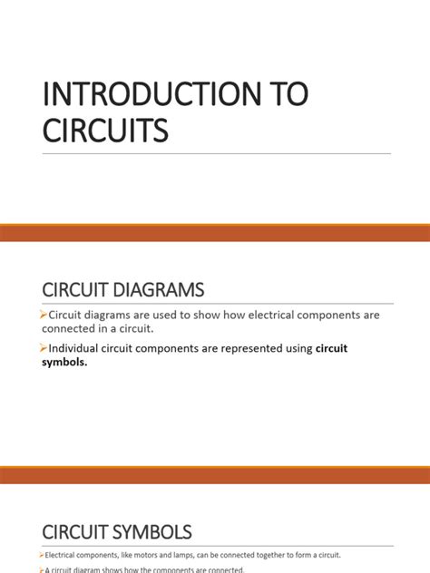 Introduction To Circuits Pdf Voltage Series And Parallel Circuits