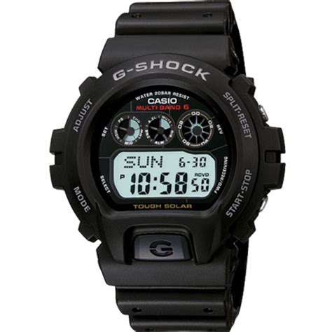 Casio Mens G Shock Tough Solar Atomic Timekeeping Watch