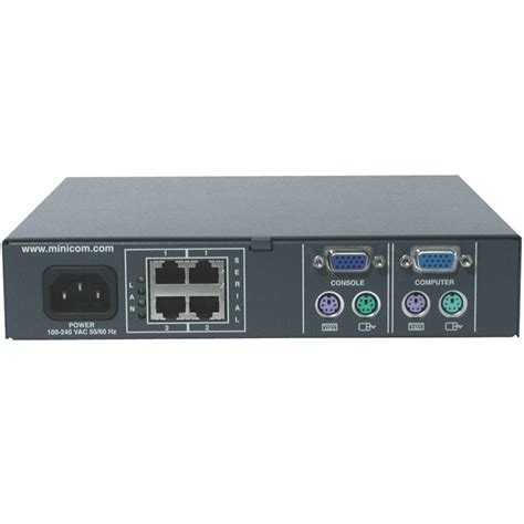 Tripp Lite Minicom Smart IP AccessExtend KVM Control Over IP Computer X Mini DIN PS