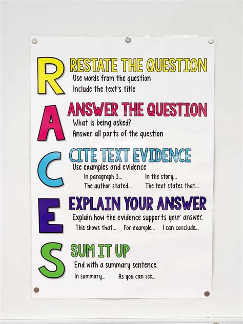 Races Anchor Chart [hard Good] Option 2