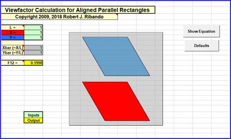 Radiation View Factors Both Analytical Solutions And Nusselt Unit