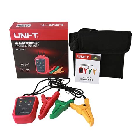 UNI T UT E Non Contact Three Phase Detector Rotation Tester Phase Sequencer Breaker Finder V
