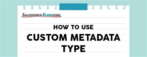 Salesforce Flow How To Use Custom Metadata Type R Sfblogs