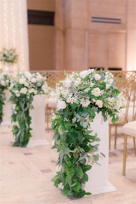 Wedding Aisle Flower Stands At Beverly Root Blog