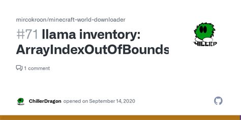 Llama Inventory Arrayindexoutofboundsexception · Issue 71 · Mircokroon Minecraft World