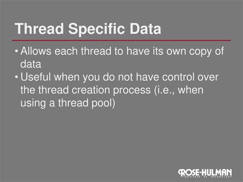 Threads Csse 332 Operating Systems Rose Hulman Institute Of Technology