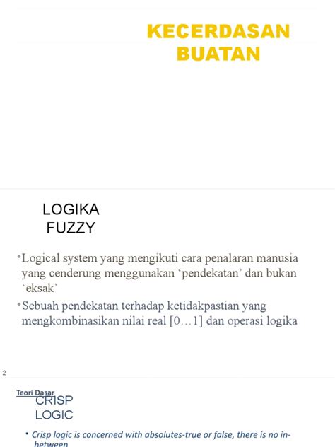 Logika Fuzzy Pdf