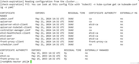 【k8s集群证书续签】kubernetes X509 续签 Csdn博客