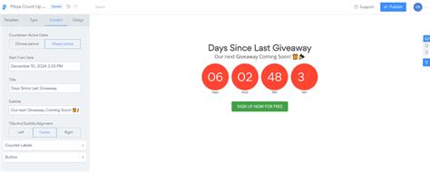 5 Best Html Count Up Timer Widgets For Websites Pitiya