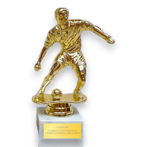 Invencible Cl Trofeo Futbolito Personalizado Grabado Laser Incluido 17
