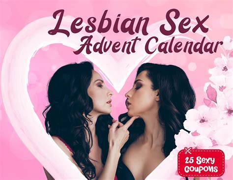 Lesbian Sex Advent Calendar Book For Couples And Girlfriends Who Want