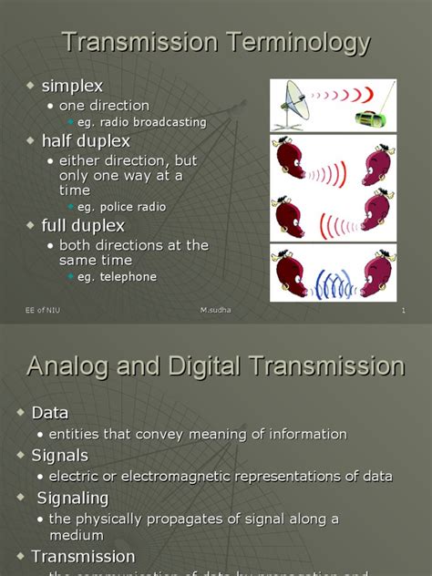 03 Datatransmission Pdf Bandwidth Signal Processing Electrical Engineering