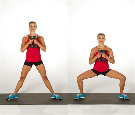 Weighted Sumo Squats — Inner Thigh Strength Exercises To Look Good In