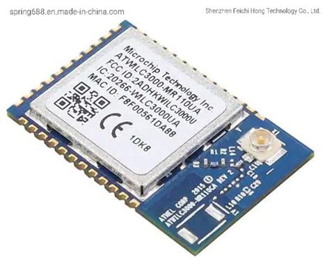 Atwilc MR Ua Microchip Rx Txrx Module WiFi U FL SMD China Electronic Components Ics And