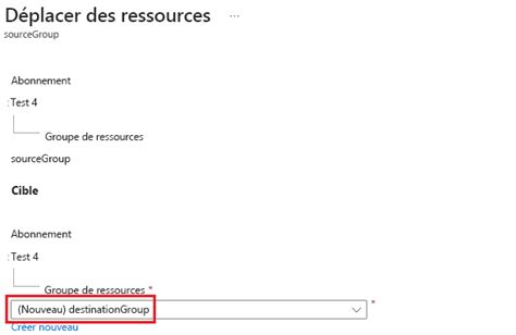 Déplacer Des Ressources Azure Vers Un Nouveau Groupe De Ressources Ou Un Nouvel Abonnement
