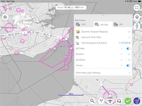 421 1may2024 Tap The Map For Info Sheet Dynamic Airspace Mapping Mgl Data Export And