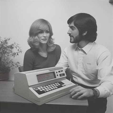 The Invention And Spread Of Personal Computers In The Late 20th Century With Early Models Like