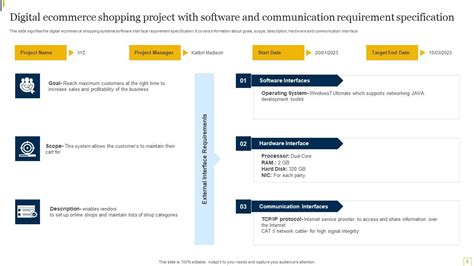 Software Requirement Specification Powerpoint Ppt Template Bundles Ppt Powerpoint