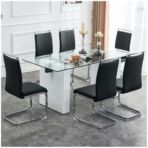 Taroo Clocks Large Modern Rectangular Table With 04 Inch Patterned