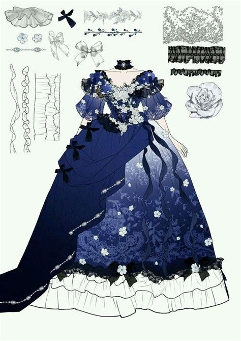 Pin By Roxi On ملابس العصر الفكتوري Anime Dress Historical Dresses Dress Design Drawing