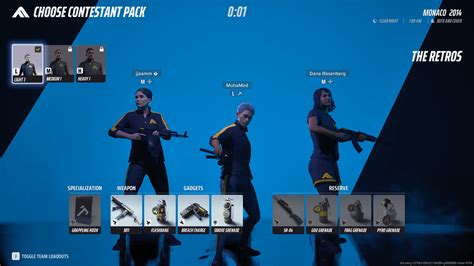 Pre Match The Finals Interface In Game