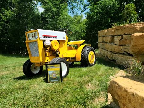 1962 Cub Cadet Putting In Some Work Pulling Stuff Around R Cubcadets