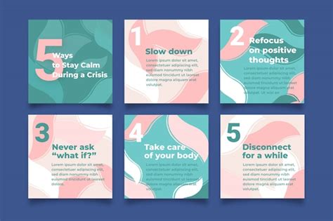 Premium Vector Tips Post Collection