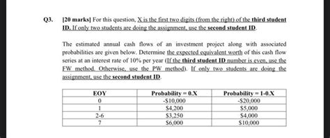 Solved Q Marks For This Question X Is The First Two Chegg Com