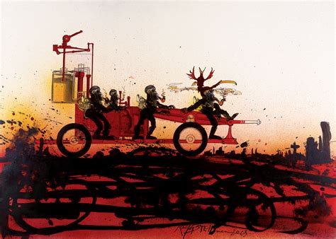 Ralph Steadman Gonzo Art Of Hunter S Thompsons Famed Illustrator