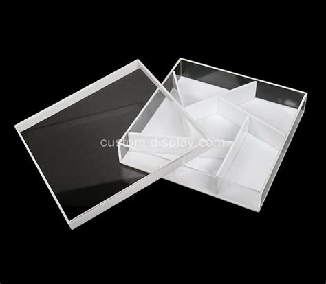 Custom Plexiglass Storage Box Acrylic Case With Lid
